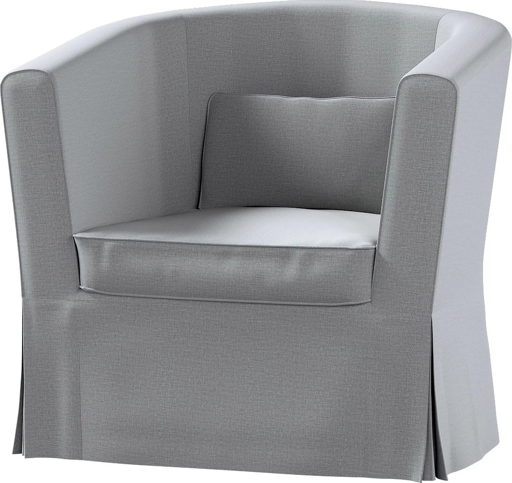 Potah na křeslo IKEA Ektorp Tullsta barva šedá látka sametová