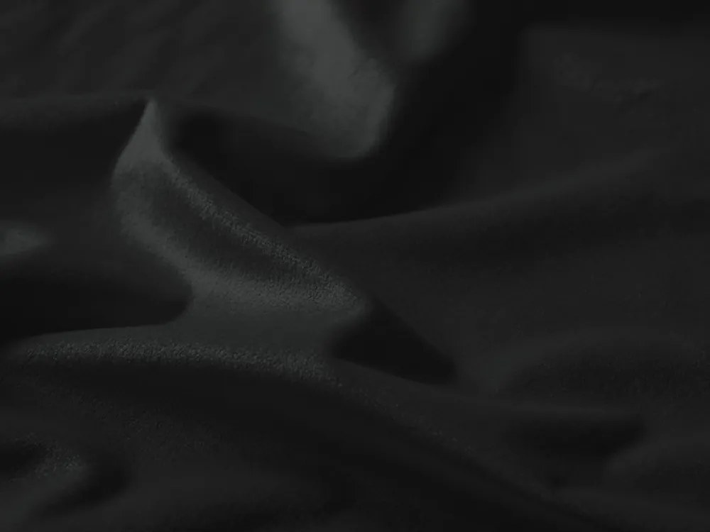 Biante Sametový závěs Velvet Premium SVP-014 Černozelený - šířka 270 cm 270x150 cm