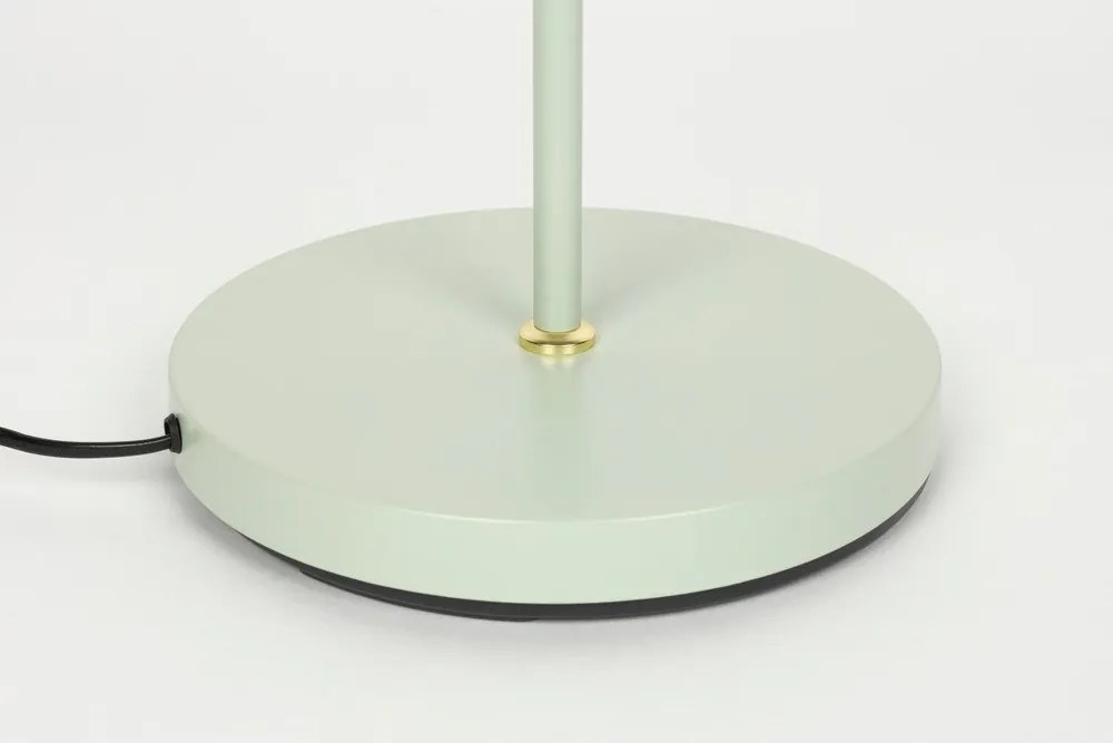 Světle zelená stojací lampa (výška 120 cm) Aero – White Label