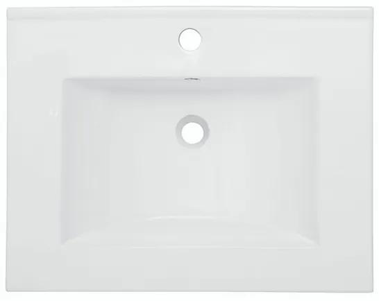 A-Interiéry Koupelnová skříňka s keramickým umyvadlem Sorento 60 - sorento 60