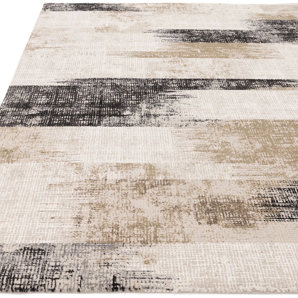 Tribeca Design Kusový koberec Zoom Lines Beige Rozměry: 200x290 cm