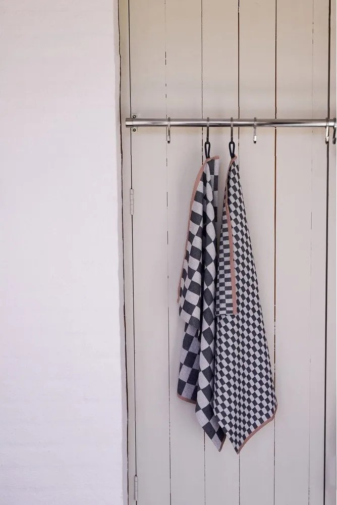 Nástěnný věšák nerezový v matně stříbrné barvě 70 cm Hang-It – Mette Ditmer Denmark