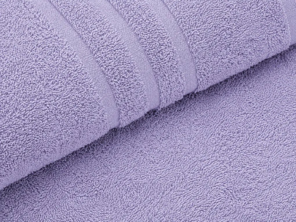 Osuška CLASSIC COLOR 70 x 140 cm levandulová, 100% bavlna