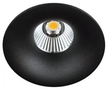 KHL K50152.BK.3K AKCE - Zápustné svítidlo LUXO černé LED 22W 3000K 155mm 1943lm kulaté - KOHL-Lighting