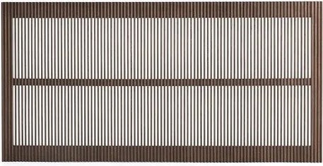 Čelo postele z jasanového dřeva v tmavě přírodní barvě 195x70 cm Beyla – Kave Home