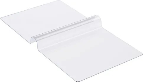 PVC chránič stolu 101,6 × 203,2 cm průhledný plastový tloušťka 2,0 mm