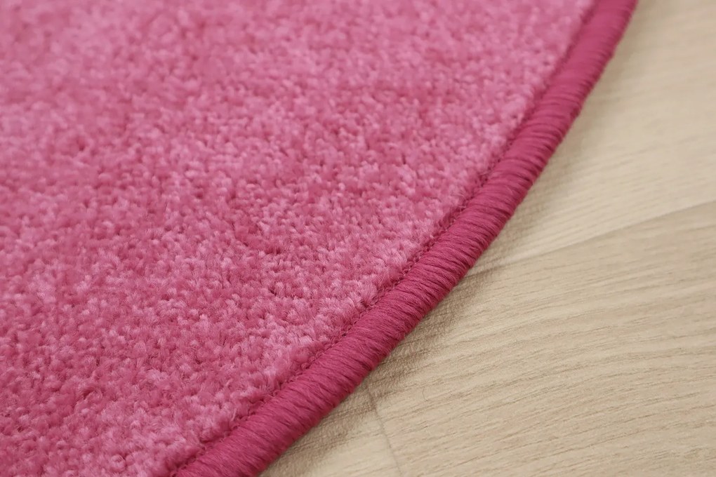Vopi Nášlapy na schody Eton růžový půlkruh - 24x65 půlkruh (rozměr včetně ohybu)