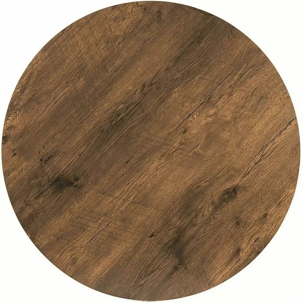 Jídelní stůl Talia II 90 cm ořech/černý