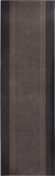 Hanse Home, Běhoun Basic 102500, 80x250, hnědá, chodba / předsíň