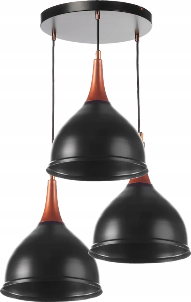 Stropní Svítidlo Loft Edison Industrial Led Měď E27