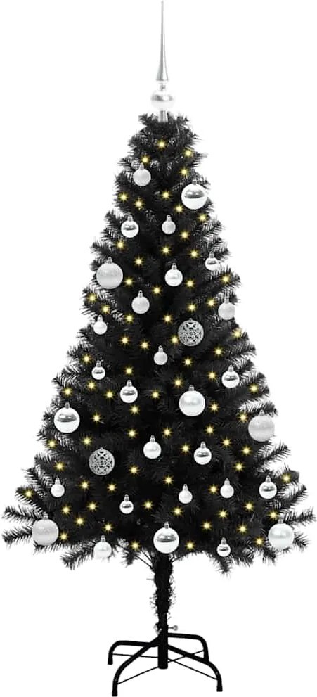 Vánoční stromeček Černá 150 cm PVC 3396470