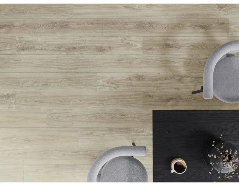 Mexen Madison, vinylová podlaha 1240x182 mm SPC 6,5 mm, IXPE 1,5 mm, 4stranná V-drážka, dub, F1045-1240-182-505-4V1-01