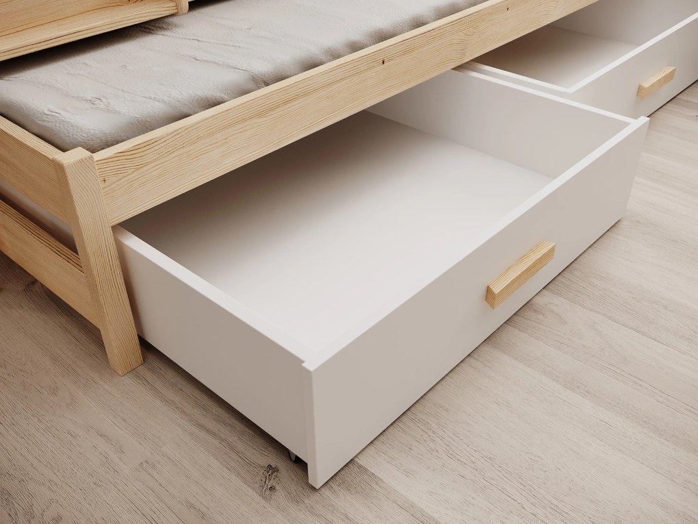 ADRK Furniture Třílůžková dětská postel Leia 180x80 CH-LEI-WP-180