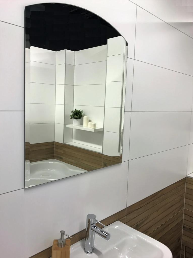 Portálové zrcadlo do koupelny - 60 x 75 cm s fazetou - Romance
