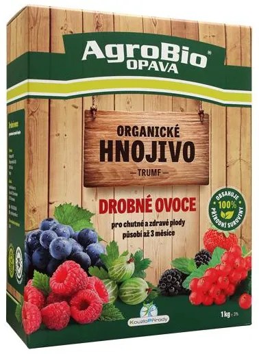 Hnojivo pro drobné ovoce AGROBIO Trumf 1kg