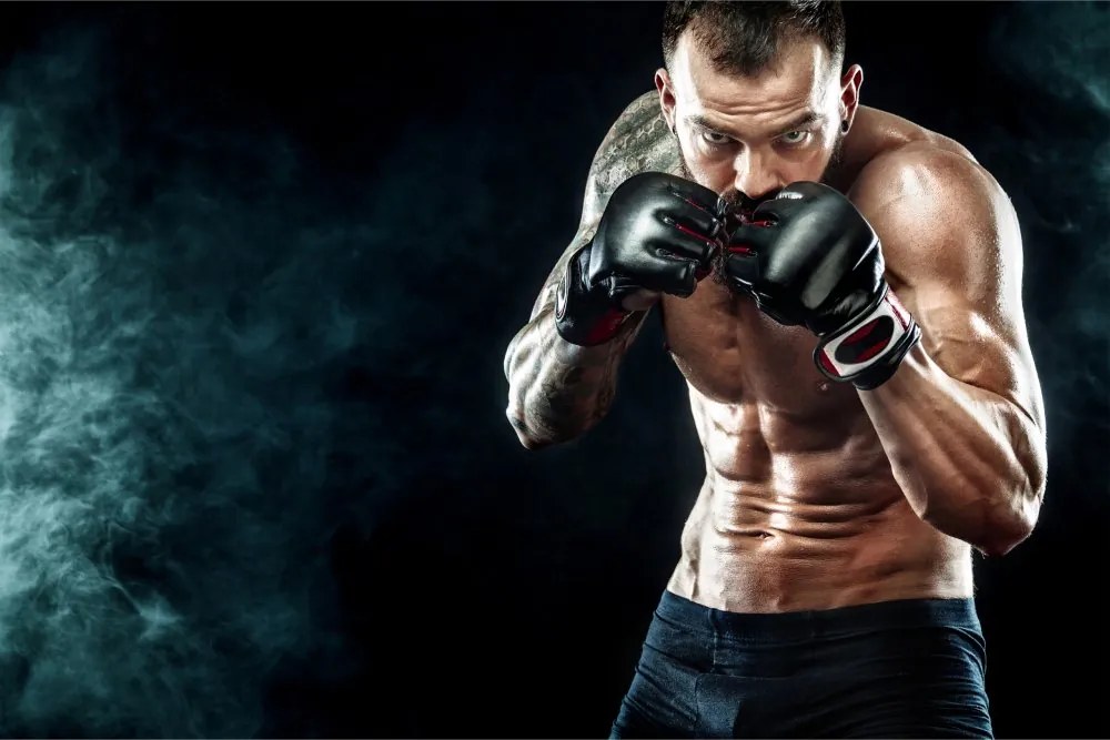 Fototapeta Soustředěný Boxer Samolepící tapety 254x184