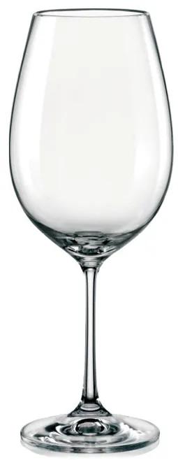 Bohemia Crystal Sklenice na červené víno Viola 550ml SLEVA 5ks ze 6