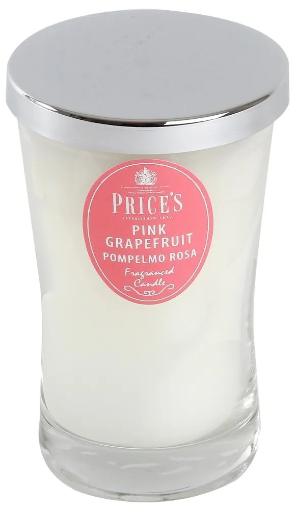 Price´s SIGNATURE vonná svíčka ve skle Růžový grapefruit XL 615g