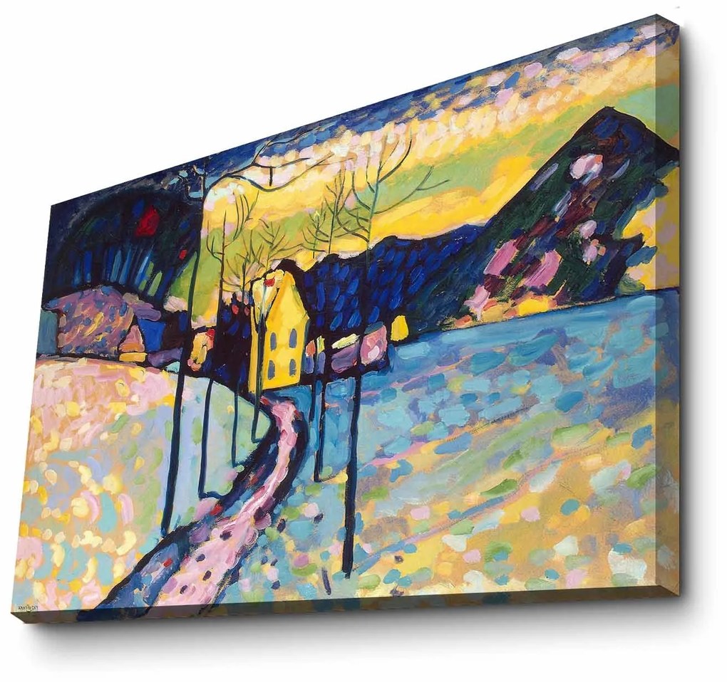 Wallexpert Dekorativní Malba na plátno 70100FAMOUSART-035, Vícebarevná