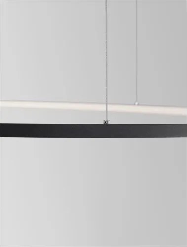 Závěsné LED svítidlo NOVA LUCE TARQUIN 59W 3000K 9345609 stmívatelné Triac