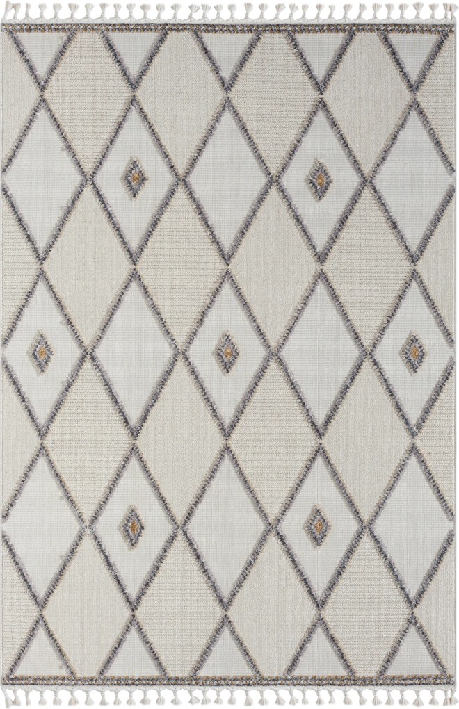 My Flair, Kusový koberec Luana 2 beige, 200x290, béžová, chodba / předsíň
