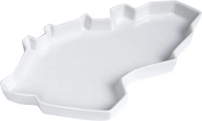 Tác Republic Tray WHITE – QUBUS, bílý, porcelán