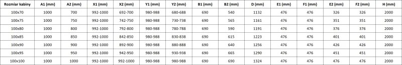 Mexen Lunar-F Duo, skládací sprchový kout 100 x 85 cm, 8mm čiré sklo, chromový profil, 836-100L-085P-01-00
