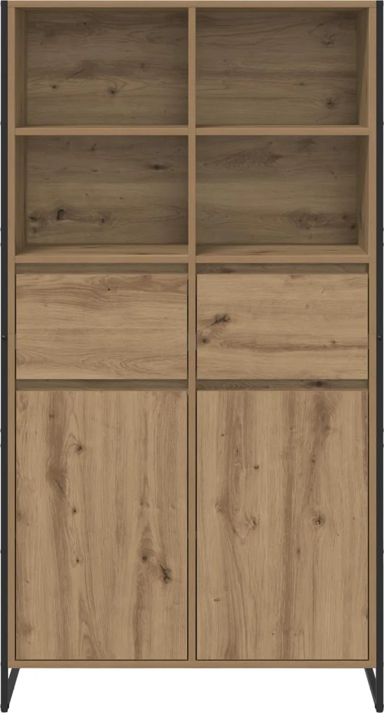 Servírovací skříň Umělecký dub 81 x 36 x 150.5 cm 3403039