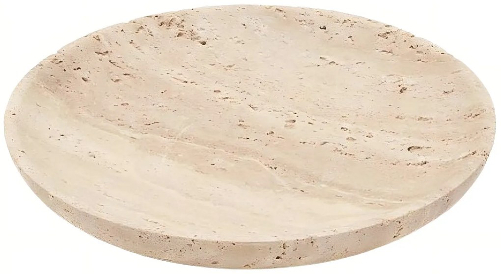 OnaDnes -20% Béžový kamenný dezertní talíř Kave Home Madlena 18 cm