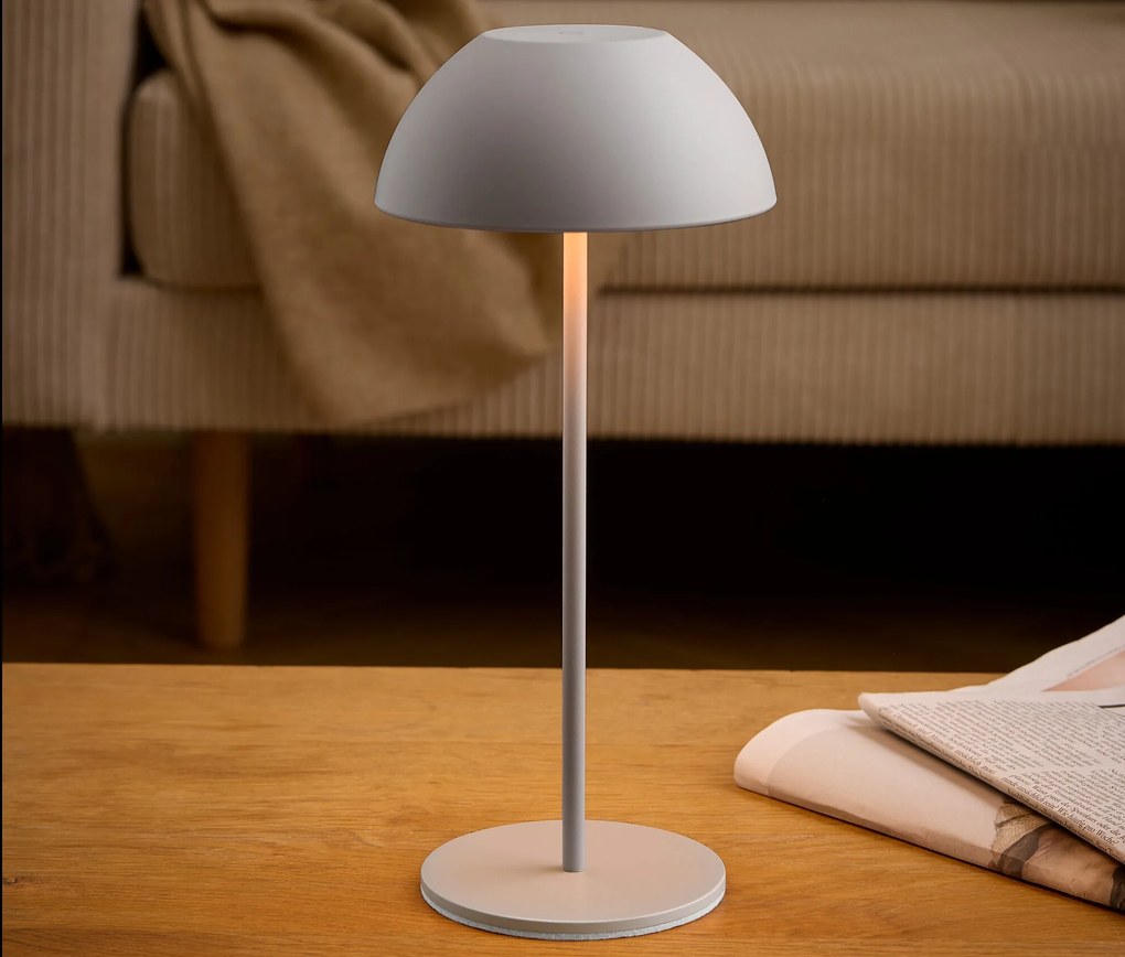 Tchibo - Bateriová stolní lampa s Led, šedá
