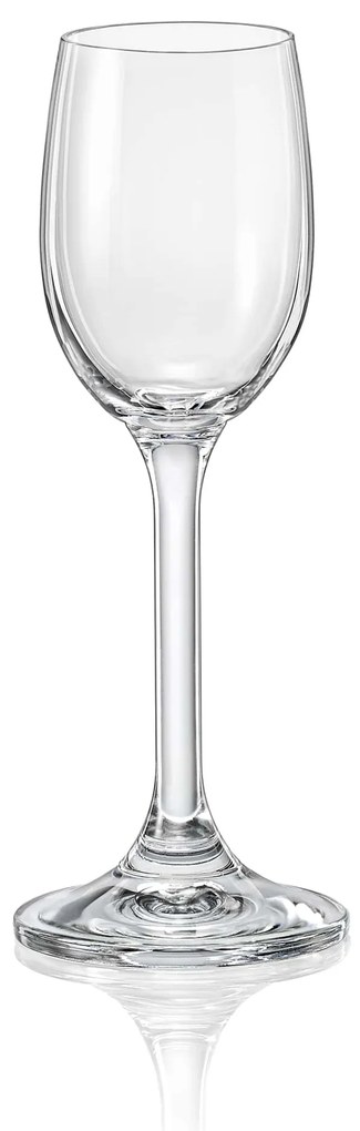 Crystalex - Bohemia Crystal Sklenice na pálenku a destiláty Lara 65 ml, 6 ks