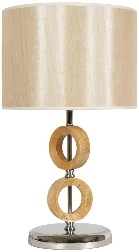 Stolní designová lampa ALBERTO, béžová Clx ALBERTO