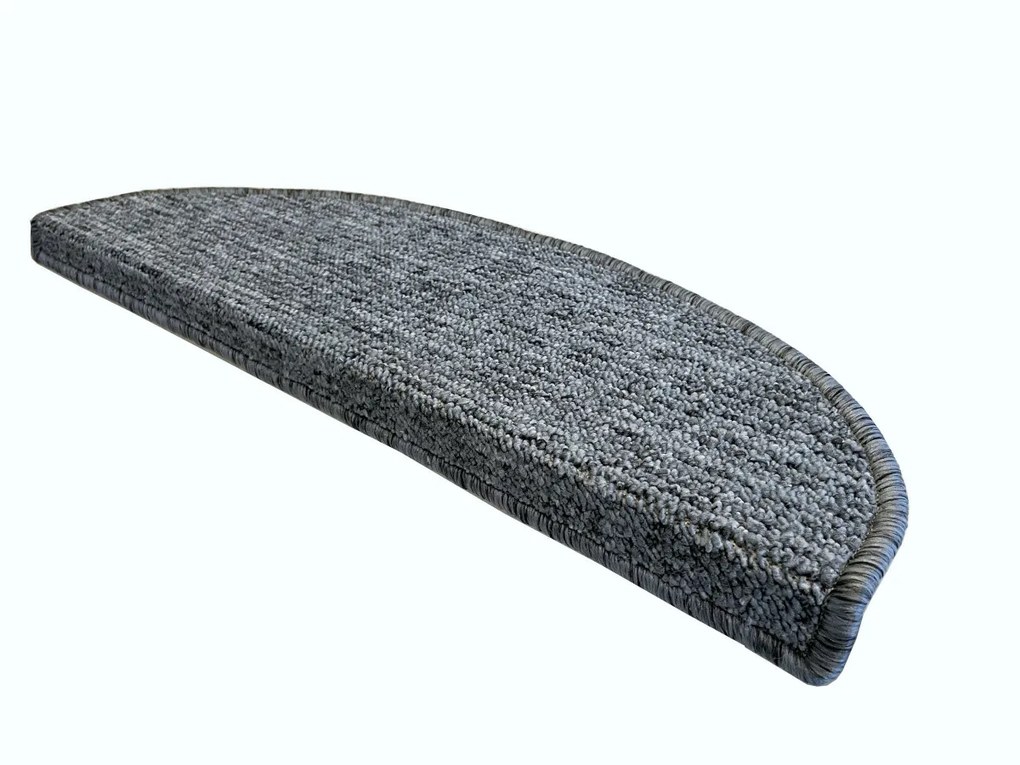 Vopi Nášlapy na schody Alassio modrošedé půlkruh, samolepící - 24x65 půlkruh (rozměr včetně ohybu)