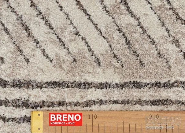 Breno Kusový koberec AMARNA 44002/E7CH, 200x285 cm, Béžová/Vícebarevné