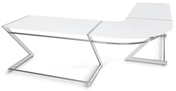 Vivo Designový pracovní stůl AREA bílá