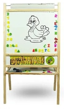 Dětská magnetická tabule 4v1