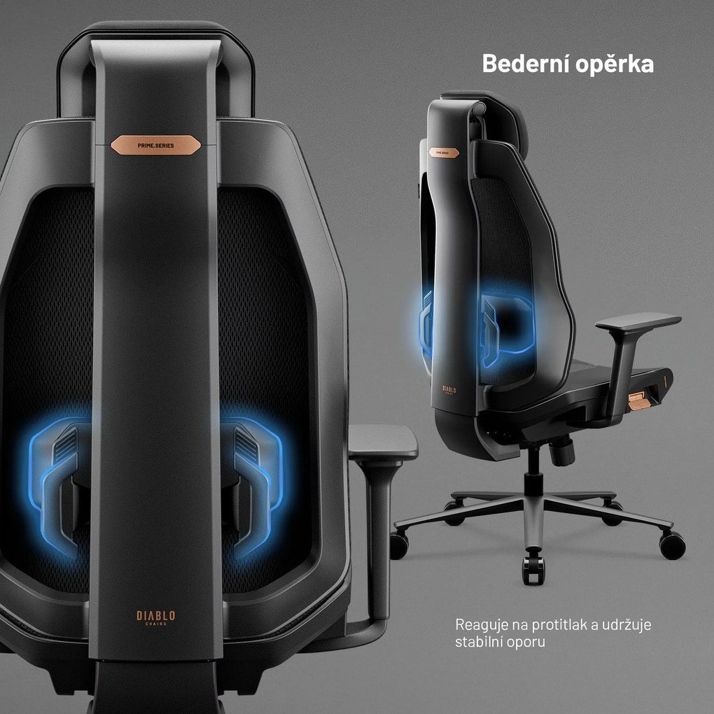 Ergonomická kancelářská židle černá V-Flash Ultra Black