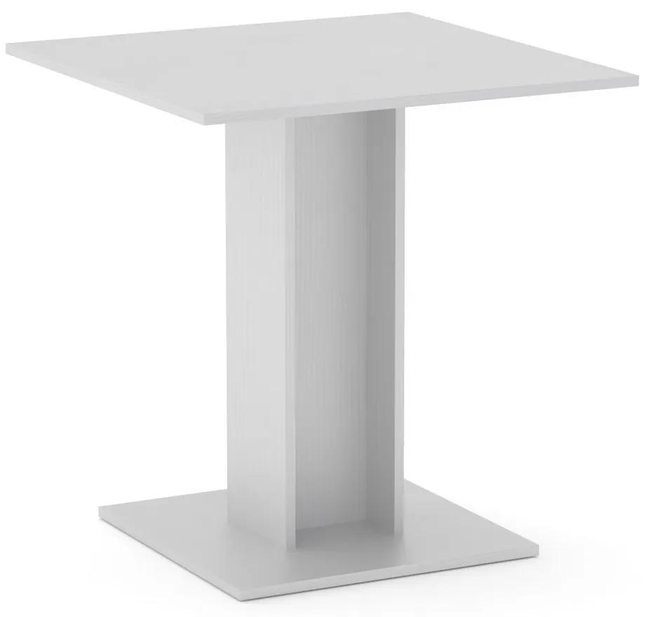 Jídelní stůl AGORDO 70x70 cm, matná bílá
