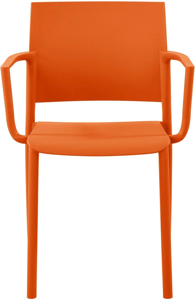 Židle Valtor – oranžová