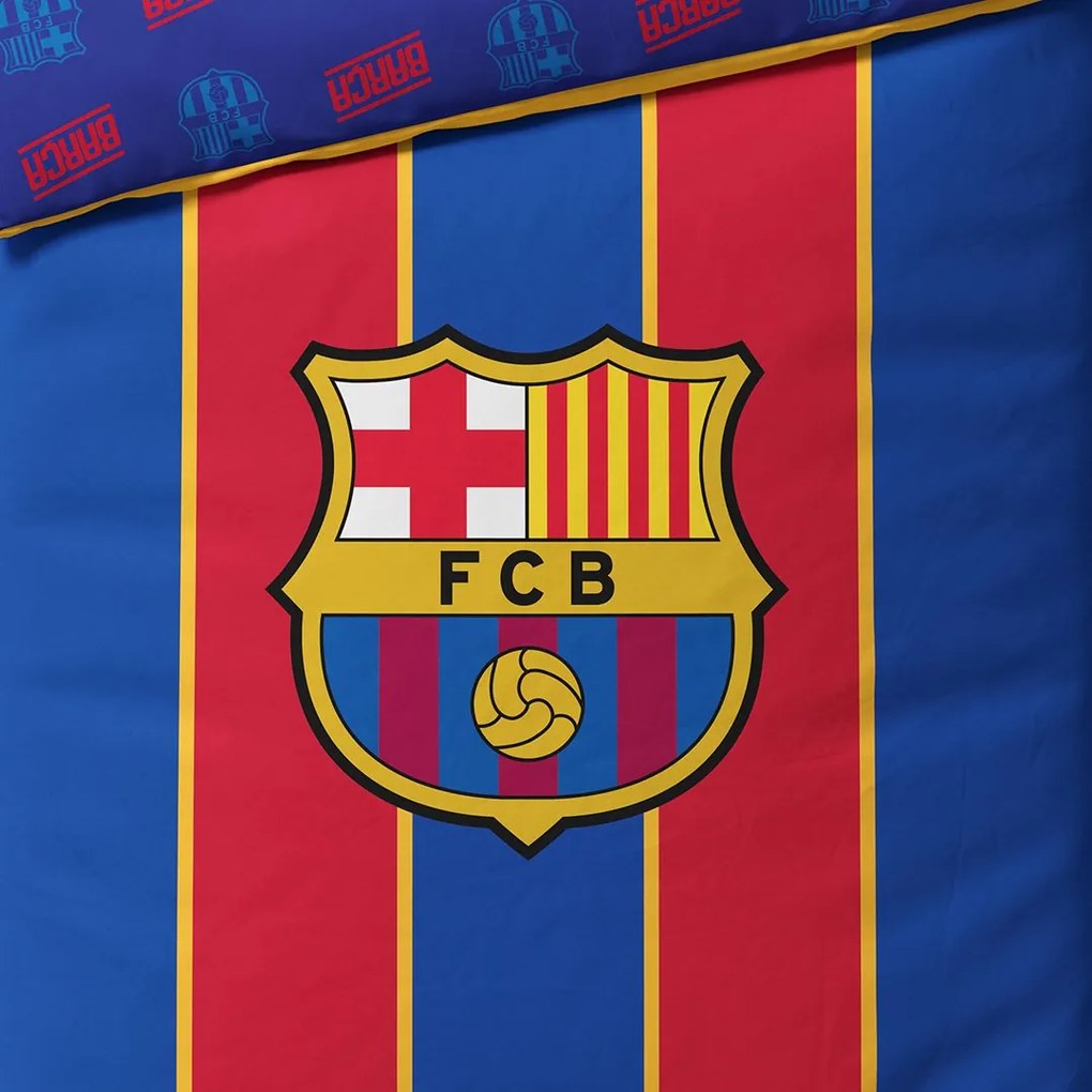 Oboustranné ložní povlečení FC Barcelona - mitiv Blaugrana Glory - 100% bavlna Renforcé - 70 x 90 cm + 140 x 200 cm