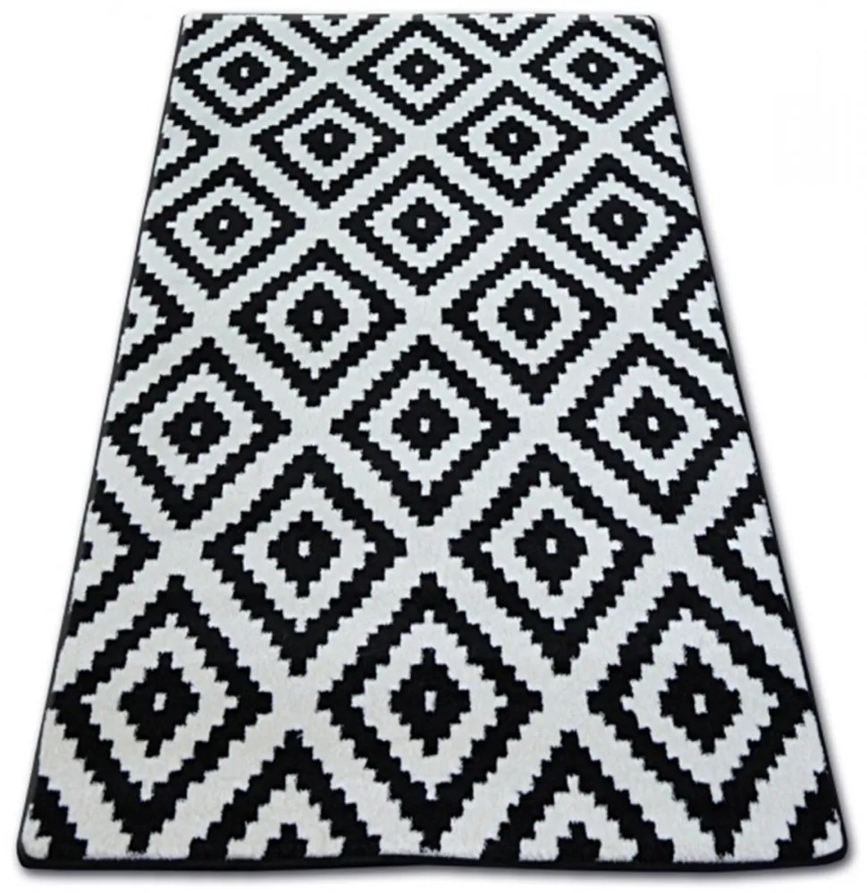 Kusový koberec Estel černý, Velikosti 160x220cm