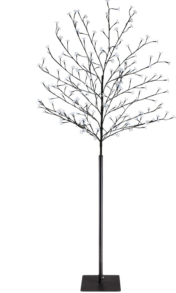 Světelný strom s třešňovými květy studená bílý 180cm vnitřní/venkovní + dálkové ovládání