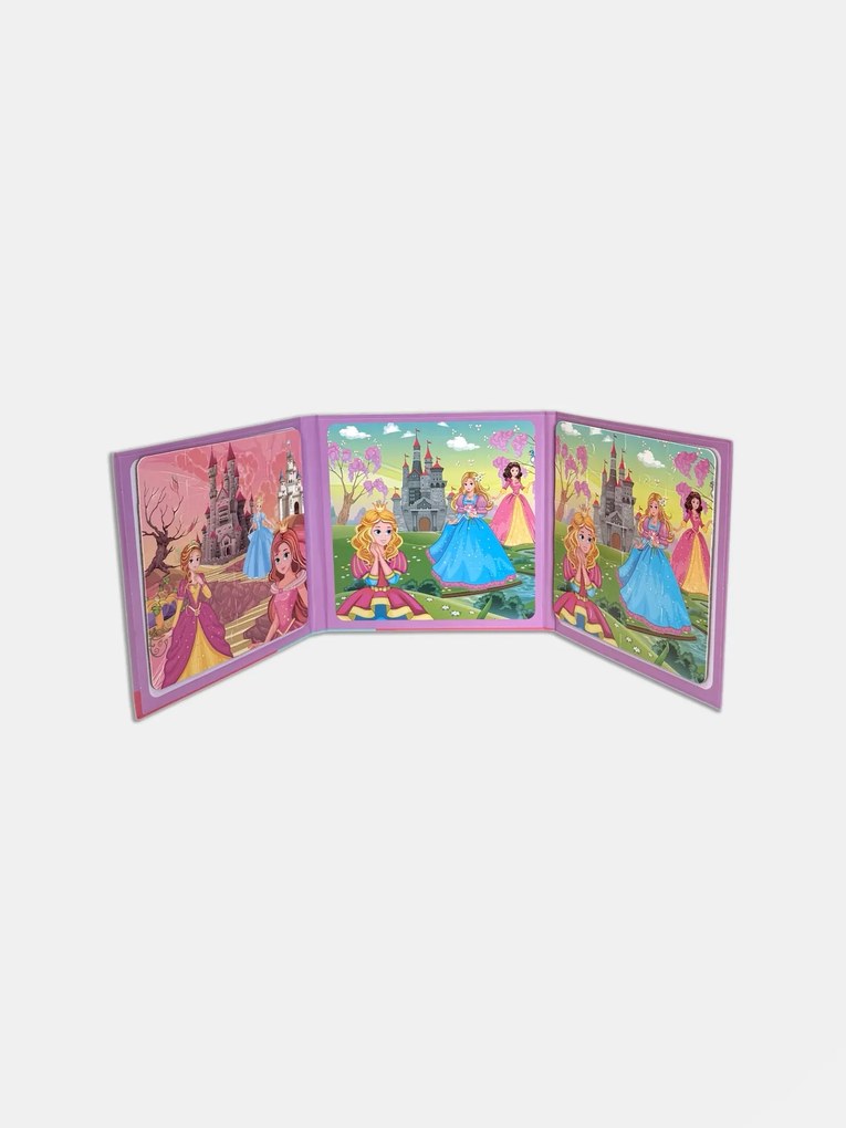 Sinsay - Magnetické puzzle s motivem princezen 40 kusů - vícebarevná