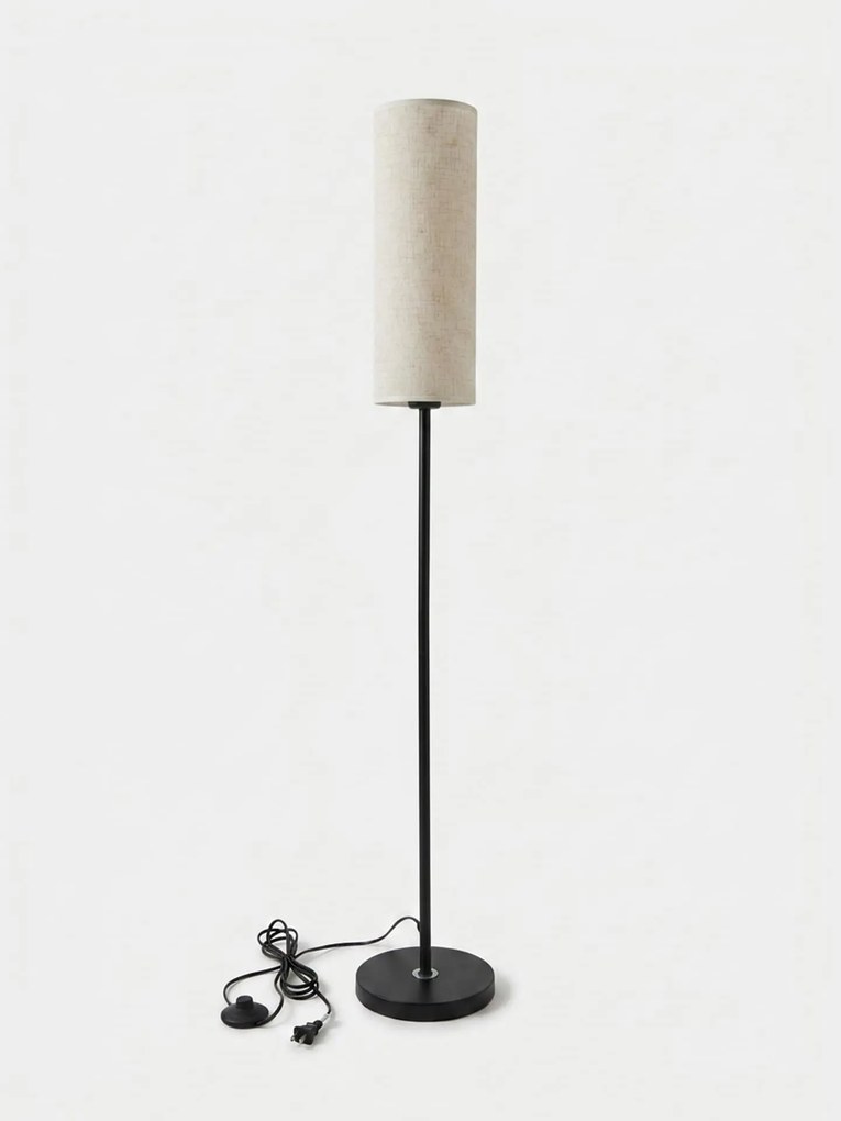 Sinsay - Stojací lampa s látkovým stínidlem - béžová