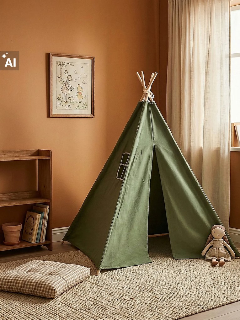 Sinsay - Dětský stan tipi - zelená