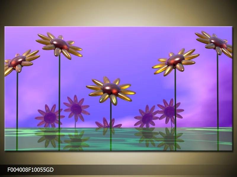 Moderní obraz skleněných květin (), 40 dalších rozměrů