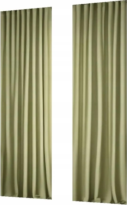 Zatemňovací Závěs 100% Blackout Pistáciová Spousta Rozměrů 140x240