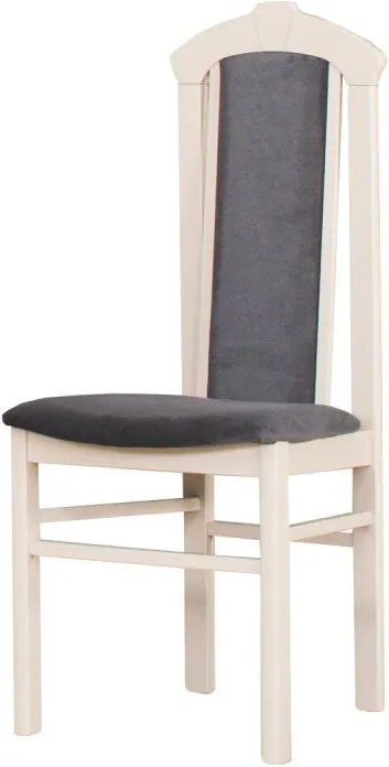 Židle K70 (latte / grafitový velur)