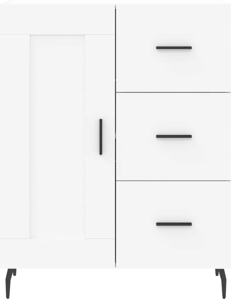 vidaXL Skříň highboard 69,5 x 34 x 180 cm kompozitní dřevo [3190039] Barva: Betonová šedá