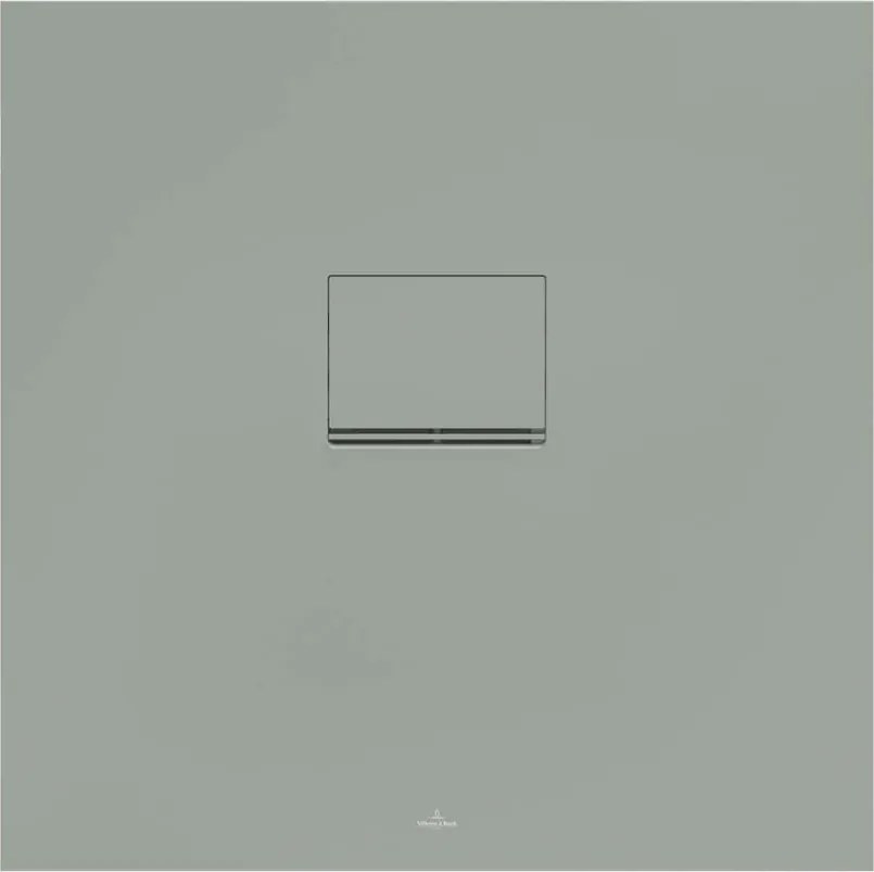 Villeroy & Boch Squaro Infinity - Sprchová vanička, 80x80 cm, Morning Green UDQ8080SQI1IV-R8